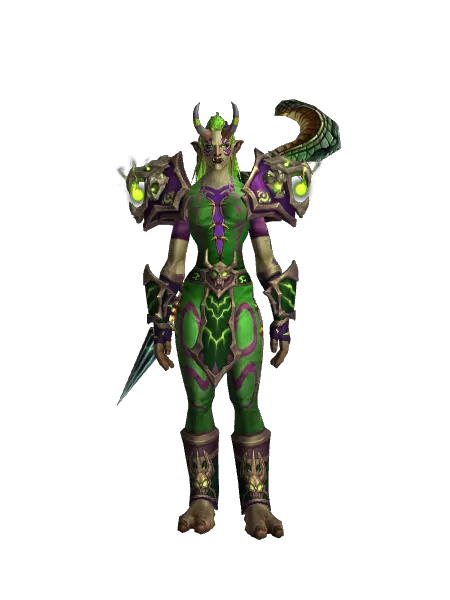Warlock Tier 2 Eternal Armor Set - Transmog Set - World of Warcraft