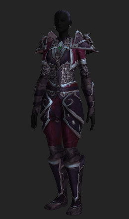 Sinister Gladiator Horde Mail - Transmog Set - World of Warcraft