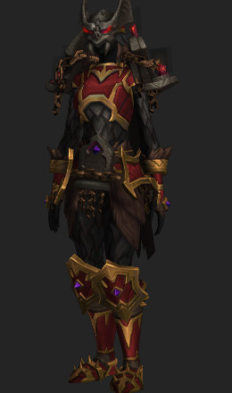 Crimson - Venthyr Covenant Renown Mail Armor Set - Transmog-Set - World ...