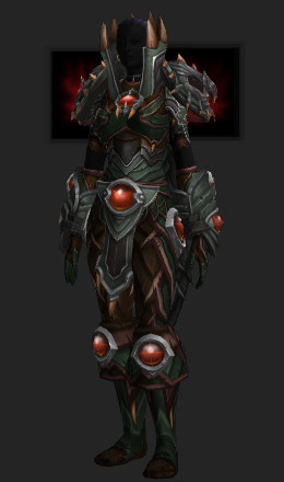 Fanged Slayer's Armor (Raid Finder Recolor) - Transmog Set - World of ...