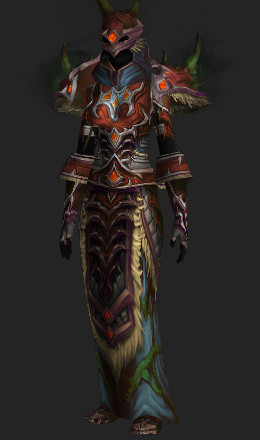 Malevolent Gladiator's Dragonhide Armor (Elite Recolor) - Transmog Set ...