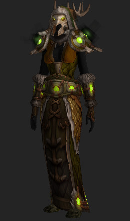 Frost Witch's Regalia (10 Normal Recolor) - Transmog Set - World of ...