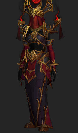 Forged Gladiator's Warlock Set TWW PvP Season 1 - Transmog Set - World ...