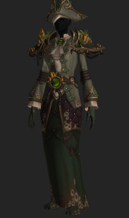 Deeptide Cloth Armor - Transmog Set - World of Warcraft