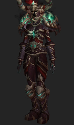 Necrotic Boneplate Armor (Heroic Recolor) - Transmog Set - World of ...