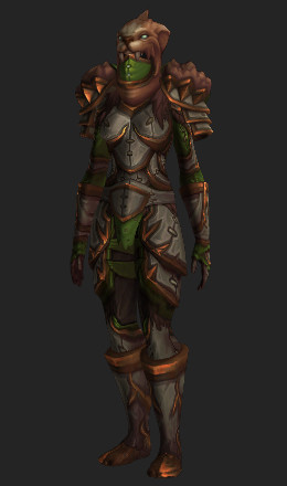 Warmongering Combatant's Leather Armor (Horde Recolor) - Transmog Set ...
