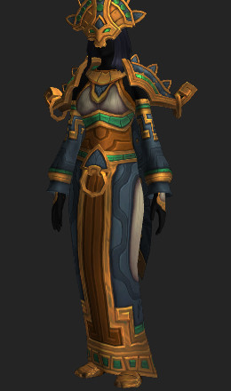 Zandalar Dungeon Cloth (Heroic Recolor) - Transmog Set - World of Warcraft