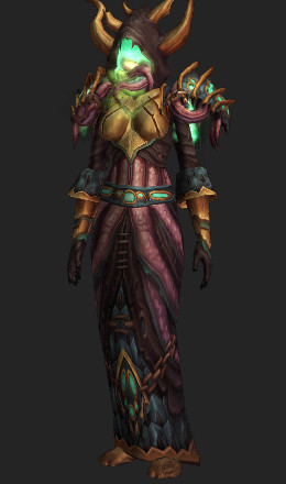 Vestments of the Faceless Shroud - Transmog Set - World of Warcraft