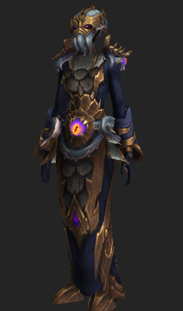 Corrupted Gladiator Mail Set - Transmog Set - World of Warcraft