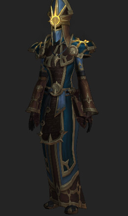 Unkindled Waxweave Panoply - Robe - Transmog Set - World of Warcraft
