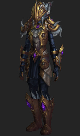 Corrupted Gladiator Plate Set - Transmog Set - World of Warcraft