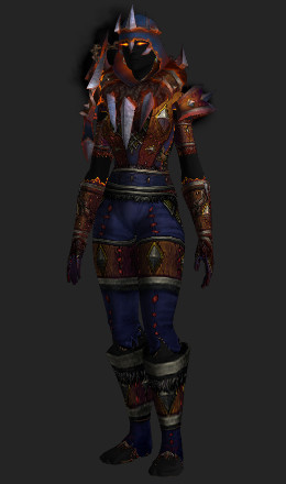 Cataclysmic Gladiator's Ringmail Armor (Elite Recolor) - Transmog Set ...