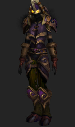 Sanctified Ahn'Kahar Blood Hunter's Battlegear (25 Heroic Lookalike ...