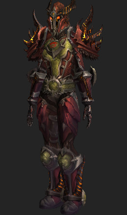 Warplate of the Obsidian Aspect (Mythic Recolor) - Transmog Set - World ...