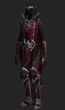 Sinful Venthyr Attire - Transmog Set - World of Warcraft
