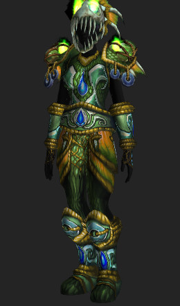 Lightning-Charged Battlegear (Normal Lookalike) - Transmog Set - World ...