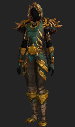 Zandalar Dungeon Leather (Normal Recolor) - Transmog Set - World of ...
