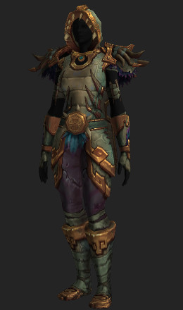 Zandalar Dungeon Leather (Heroic Recolor) - Transmog Set - World of ...
