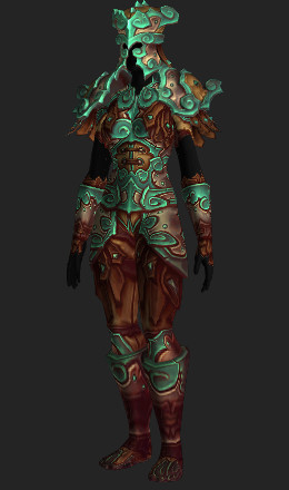 Azure Serpent Set (Recolor) - Transmog Set - World of Warcraft