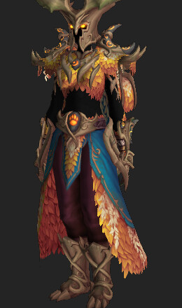Aberrus, the Shadowed Crucible Raid Finder Druid Set - Conjunto de ...
