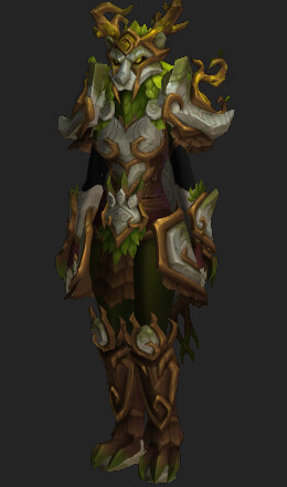 Overgrown Freyan Warplate Set: Quest Rewards - Transmog Set - World of ...