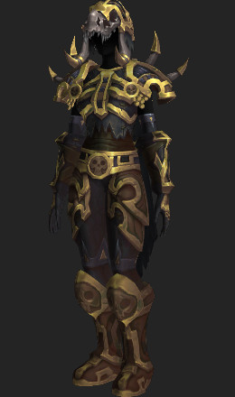 Zandalar Dungeon Plate (Mythic Recolor) - Transmog Set - World of Warcraft