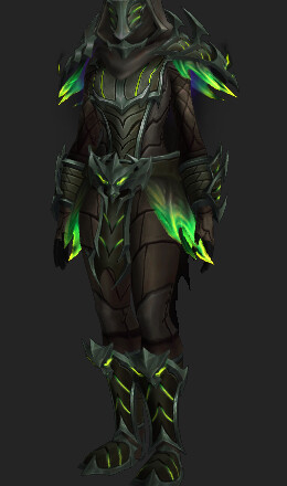 Obsidian Gladiator's Rogue Set Dragonflight Season 2 PVP - Transmog Set ...