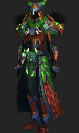Obsidian Gladiator's Shaman Set Dragonflight Season 2 PVP - Transmog ...
