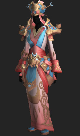Ornate Pink Lunar Festival Attire - Transmog Set - World of Warcraft