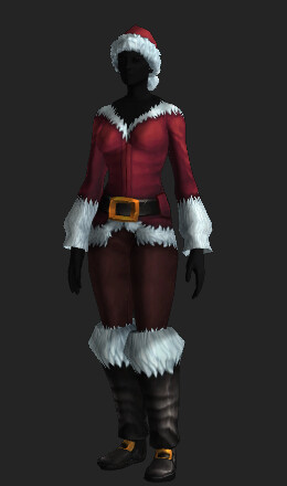 Festive Red Winter Veil Set - Transmog Set - World of Warcraft
