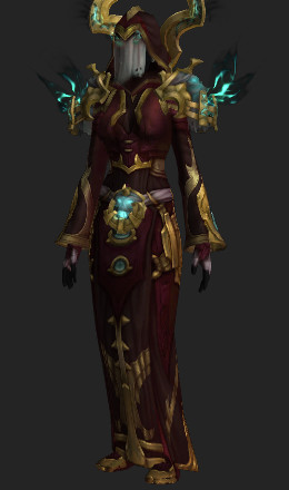 Soul Priest’s Raiment (Heroic Recolor)—幻化套装—魔兽世界