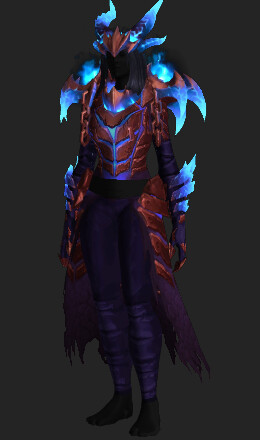 Destroyer's Scarred Wards - Transmog Set - World of Warcraft