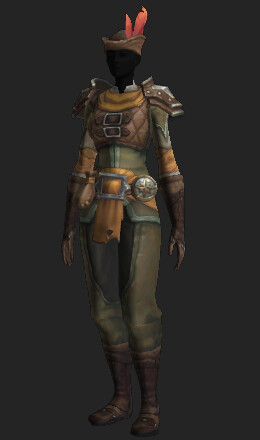 Saffron Cartographer's Orientation - Transmog Set - World of Warcraft