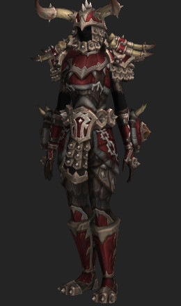 Warfronts Horde Mail (Weekly Recolor) - Transmog Set - World of Warcraft
