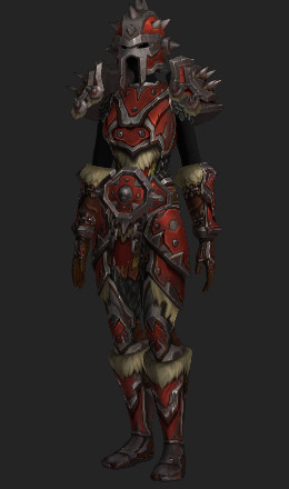 Dread Gladiator Horde Plate - Transmog Set - World of Warcraft