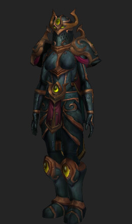 Shadowmoon Anchorite's Guardplate - Transmog Set - World of Warcraft