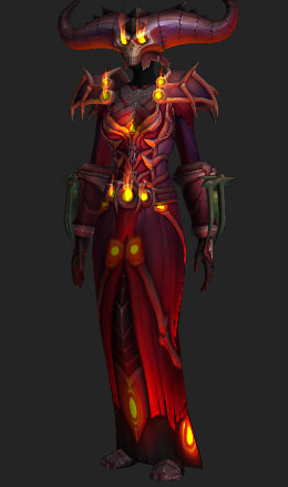 Diabolic Raiment (Normal Lookalike) - Transmog Set - World of Warcraft