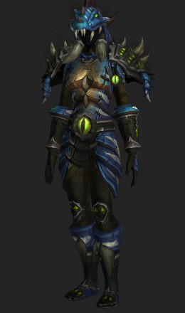 Battlegear of the Saurok Stalker (Heroic Recolor) - Transmog Set ...