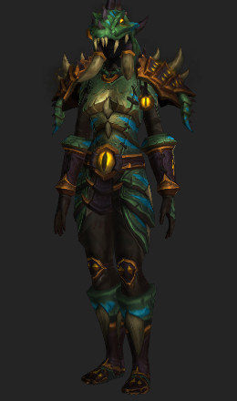 Battlegear of the Saurok Stalker (Normal Lookalike) - Transmog Set ...