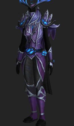 Night Courtier Tunic - Night Fae Covenant Renown Cloth Armor Set ...