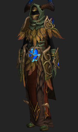 Night Courtier Raiment - Night Fae Covenant Renown Mail Armor Set ...