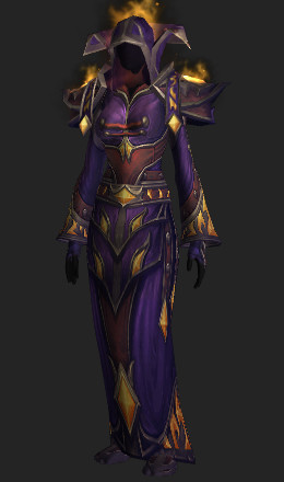 Sanctified Crimson Acolyte Regalia (25 Normal Recolor) - Transmog Set ...