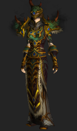 Malevolent Gladiator's Dragonhide Armor - Conjunto de transfiguración ...