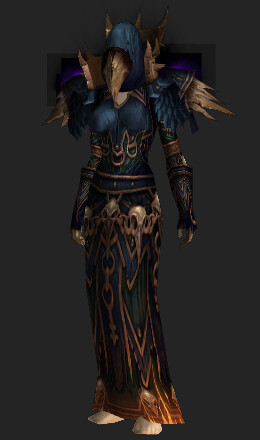 Valorous Deathbringer Garb (10 Recolor) - Transmog Set - Mists of ...