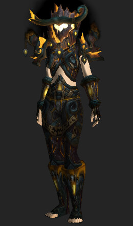 Obsidian Arborweave Vestments (Normal Lookalike) - Transmog Set - Mists ...