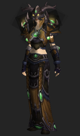 Ruthless Gladiator's Dragonhide Armor (Elite Recolor) - Transmog Set ...