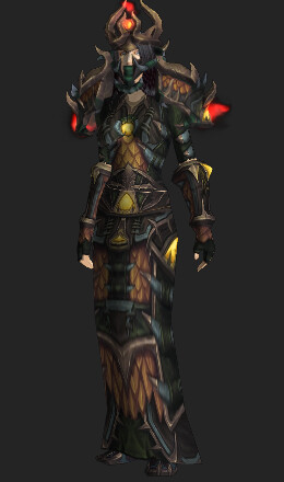 Ruthless Gladiator's Ringmail Armor—幻化套装—[Mists of Pandaria Classic]