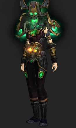 Regalia of the Witch Doctor (Heroic Lookalike) - Transmog Set - Mists ...