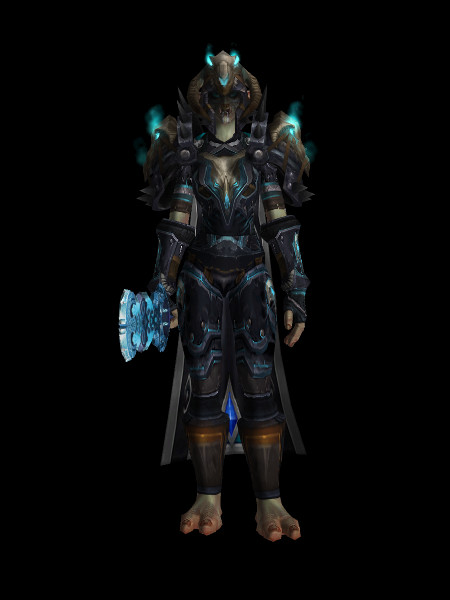 Female Troll Death Knight Female Human DK Outfit World Of Warcraft