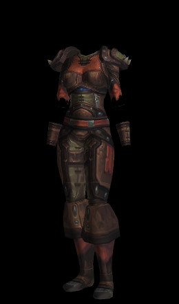 Warpwood Bark Armor (Recolor) - Transmog Set - 10.2.7 PTR